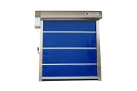 China 1.5mm PVC Window Industrial High Speed Door For Workshop , Galvanized Steel Frame for sale