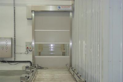 China Galvanized Steel High Speed Roll Up Door Energy Saving Elegant Appearance for sale