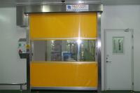 China Smooth Open Interior / Exterior Roll Up Doors 304 Stainless Steel Standard Frame for sale