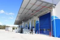 China High Frequency Motor Fast Acting High Speed Roll Up Door For Warehouse for sale
