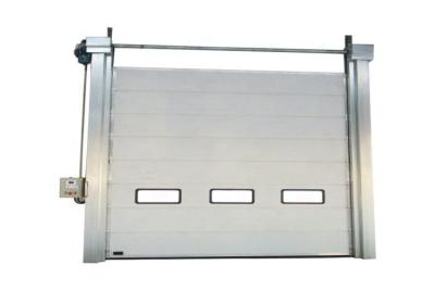 China Precision Industrial Sectional Doors Insulated Mental / Sandwich Panel , 40mm Width for sale