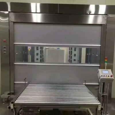 China Colorful Fast Moving Interior High Speed Shutter Door With Wind - Bar CE for sale