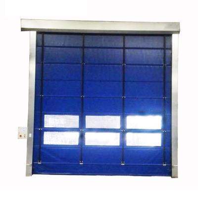 China External Galvanized Steel Frame Folding Shutter Doors With Strong Wind - Bar for sale
