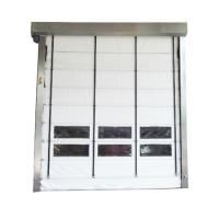 China Exterior PVC Folding Door , High Speed Shutter Door for Warehouse for sale