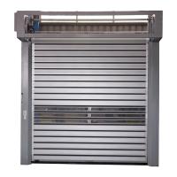 China 2mm Automatic Roller Door 304 Stainless Steel Durable Security Industrial for sale