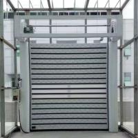 China 220V AC Industrial High Speed Spiral Door with Windproof Design and 1.2m/s Opening Speed for Garage and Warehouse Use for sale
