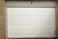 China Exterior Interior Insulated Roll up Industrial Security Doors Grey White Panel for sale