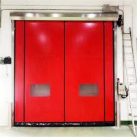 China Anti Fire Warehouse High Speed Zipper Door 5 Meter Size for sale