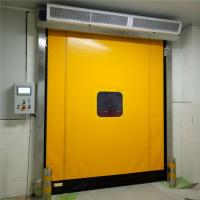 China Elegance Plastic Intelligent Film Industrial Roller Shutter Doors With UV resistance Self Repair for sale