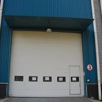 China Soundproof Sectional Overhead Industrial Doors 220/380V for sale