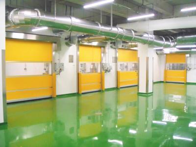 China Rapid Opening stainless steel roll up door With Remote Or Push Button Control for sale