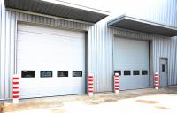 China Industrial High Speed Sectional Garage Doors Safe 40mm Insulated Sandwich Panel for sale
