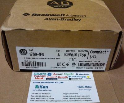 China Allen-Bradley 1769-IF8 CompactLogix 8 Point Analog Input Module for sale