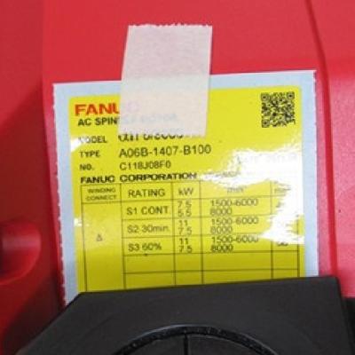 China A06B-1407-B100 Fanuc AC Motor A06B1407B100 NEW for sale