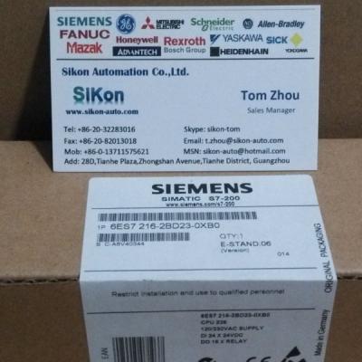 China SIEMENS 6ES7216-2BD23-0XB0 6ES7 216-2BD23-0XB0 SIEMENS CPU for sale