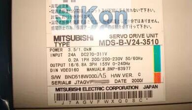 China MDS-B-V2-3510 Mitsubishi MDS-B-V2-3510 AMPLIFIER for sale