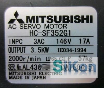 China HC-SF352G1 MITSUBISHI MOTOR HC-SF352G1 for sale