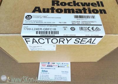 China 1769-L24ER-QBFC1B Allen Bradley CPU module 1769L24ERQBFC1B CompactLogix 750KB DI/O AI/O Controller for sale