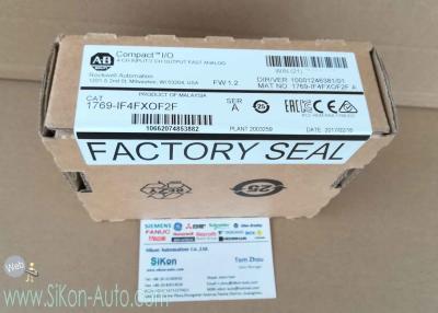 China 1769-IF4FXOF2F Allen Bradley PLC module 1769IF4FXOF2F 1769-IF4FX0F2F High Speed IO Module for sale