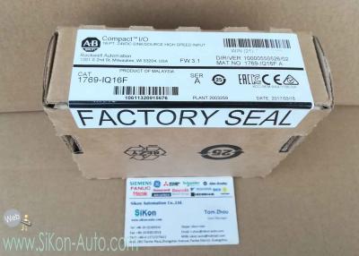 China 1769-IQ16F Allen Bradley PLC module 1769IQ16F CompactLogix 24VDC Fast D/I Module for sale