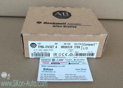 China 1769-OV32T Allen Bradley PLC module 1769OV32T CompactLogix 24VDC Sink D/O Module for sale