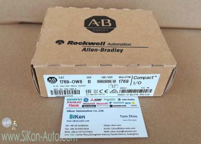 China 1769-OW8 Allen Bradley PLC module 1769OW8 CompactLogix D/O Relay Module for sale