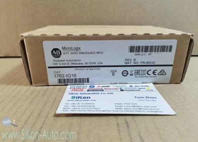 China 1762-IQ16 Allen Bradley CPU module 1762IQ16 MicroLogix 16 Point Digital Input Module for sale