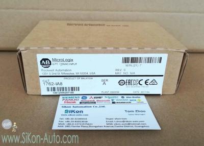 China 1762-IA8 Allen Bradley CPU module 1762IA8 MicroLogix 8 Point Digital Input Module for sale