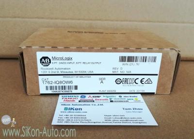 China 1762-IQ8OW6 Allen Bradley CPU module 1762IQ8OW6 MicroLogix 14 Point Digital Comb Module for sale