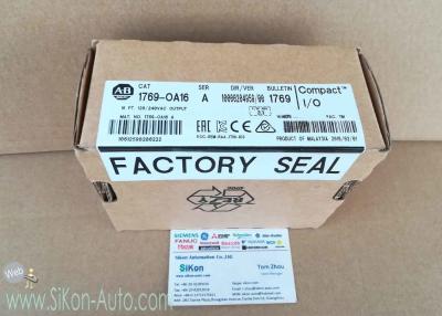 China 1769-OA16 Allen Bradley PLC module 1769OA16 CompactLogix 16 Pt 240VAC D/O Module for sale