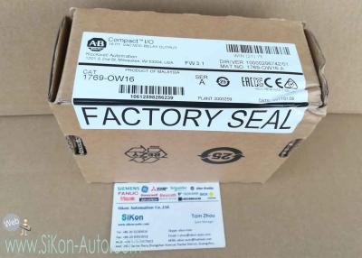China 1769-OW16 Allen Bradley PLC module 1769OW16 CompactLogix 16 Pt D/O Relay Module for sale
