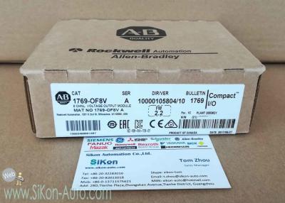 China 1769-OF8V Allen Bradley PLC module 1769OF8V CompactLogix 8 Pt A/O Voltage Module for sale