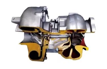 China IHI MAN RH Series Marine Diesel Engine Turbocharger 400-2000 kW with 60-62% Efficiency for sale
