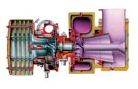 China IHI MAN NR/TCR Series Turbocharger for High-Speed Diesel Engines 300-2500kW with 4.0 Pressure Ratio for sale