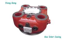 China ABB VTR Turbocharger Housing Gas Inlet Casing Axial Four Hole for 250-10000kW Marine Diesel Engines for sale