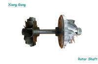 China IHI MAN Turbocharger Rotor Shaft NR/TCR Series 0.6-4.0 m³/s Flow Rate 80% Efficiency Radial Flow Turbo Parts for sale