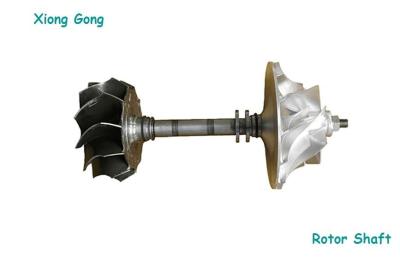 China RH IHI MAN Turbocharger Rotor Shaft Single Stage Turbine for 400-2000kW Diesel Engines with 60-62% Efficiency for sale