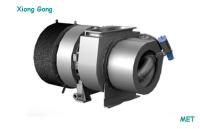 China Mitsubishi MET Turbocharger Low Noise Silencer for Marine Diesel Engines 1300-24000kW 580°C Max Temp for sale
