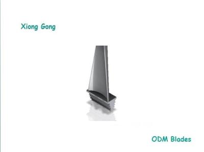 China Jet Marine Turbine Blade with Parametric CAD Design & 5-Axis Machining for Environmental Protection Applications for sale