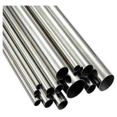 China Bright Surface Welded Stainless Steel Tube SS201 202 321 Round Tube 400# 600grit for sale