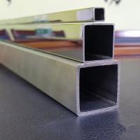 China Brushed Finish Stainless Steel Tube Pipe Hollow Section 201 304 316 20mm for sale
