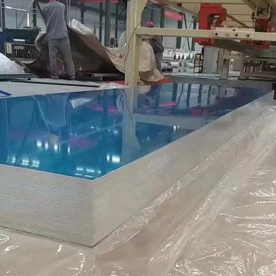 China Silver Aluminum Corrugated Sheet 0.1-200mm Thickness Wooden Pallet Package for sale