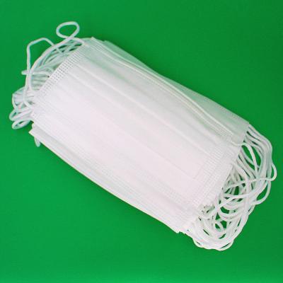 China Wholesale 3Ply Non-Woven Breathing Protection Anti-virus Disposable Face Masks in Stock for sale