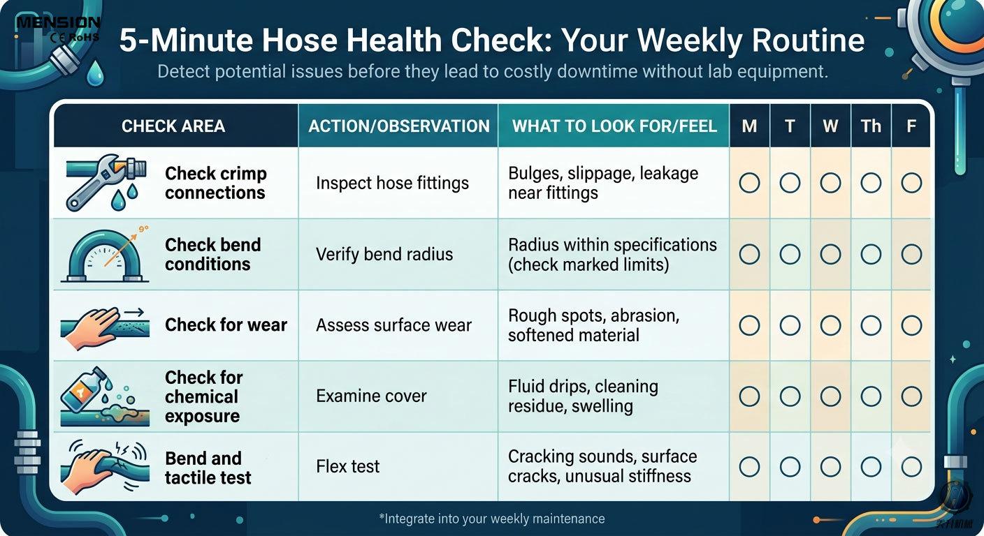 5-Minute Hose Health Check—Make It Part of Your Weekly Routine