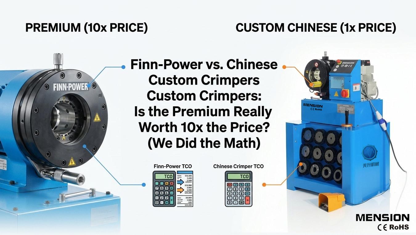 Finn-Power vs. Chinese Custom Crimpers: Is the Premium Really Worth 10x the Price?