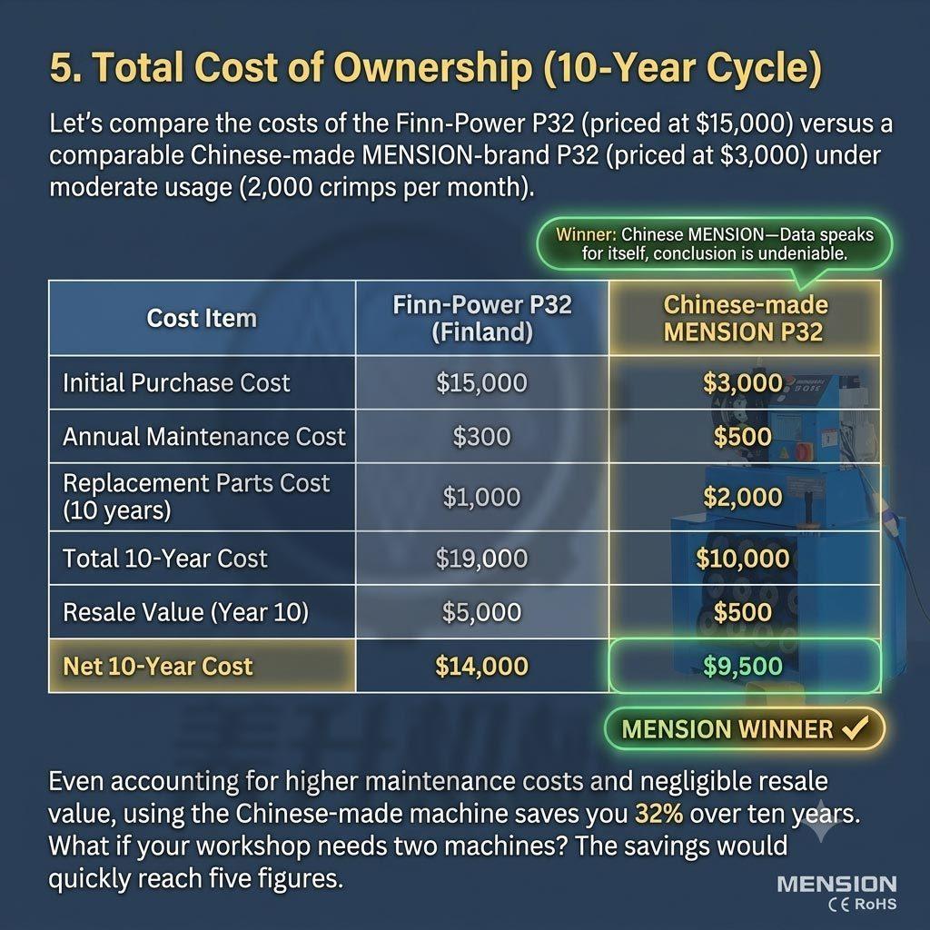 Total Cost of Ownership (10-Year Cycle)