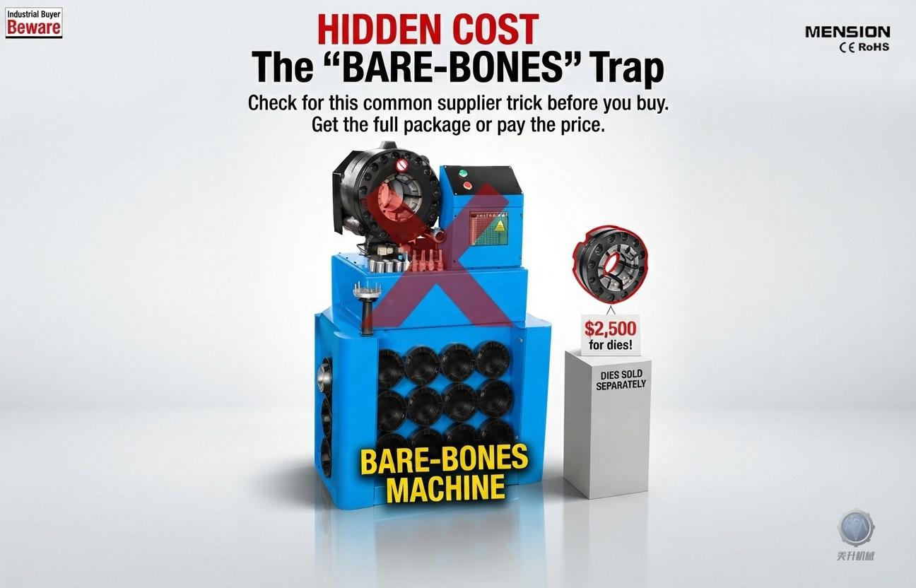 Hidden Cost #1: The "Bare-Bones" Trap—Dies Sold Separately (and at a High Price)