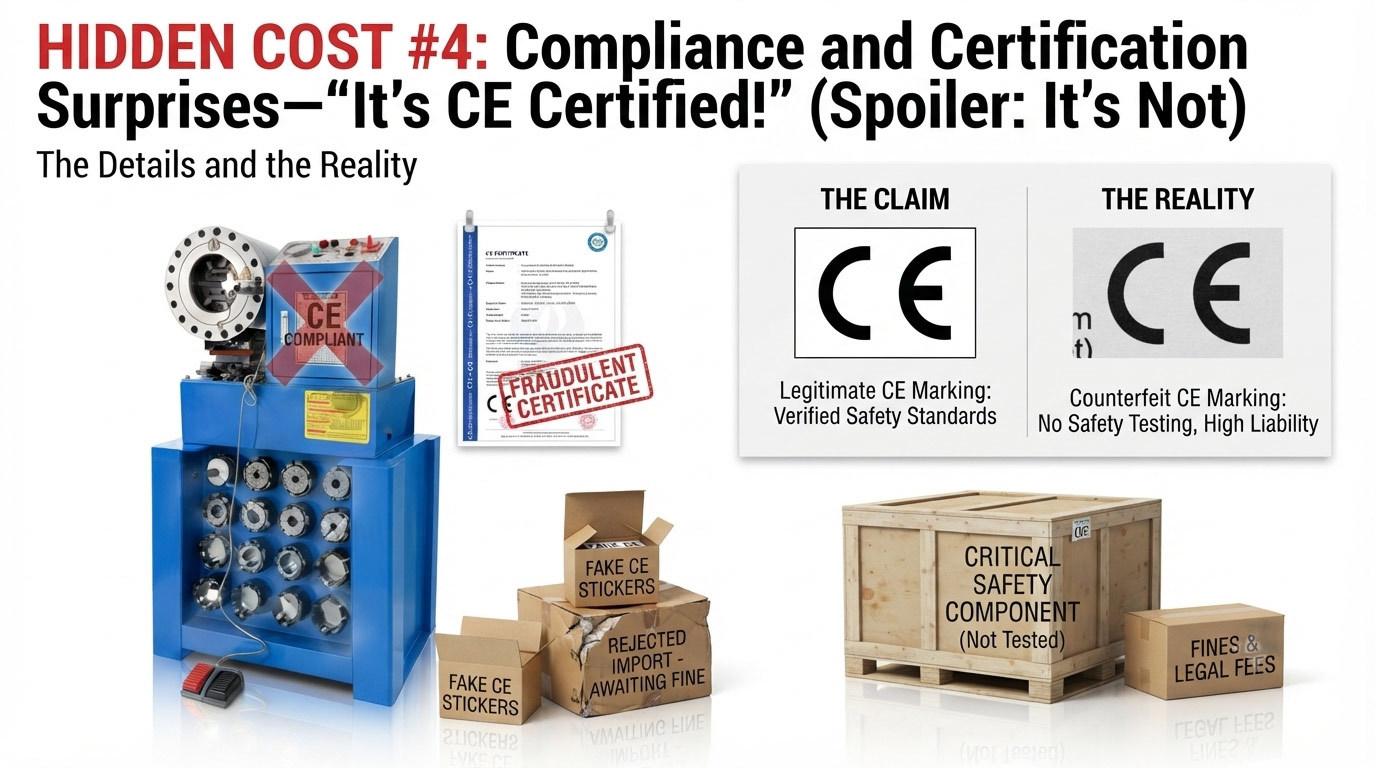 Compliance and Certification Surprises—"It’s CE Certified!" (Spoiler: It’s Not)
