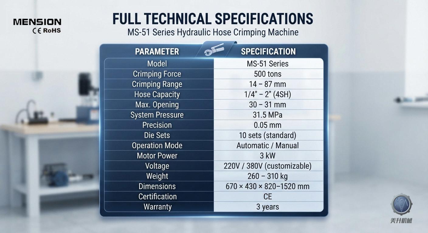Full Technical Specifications