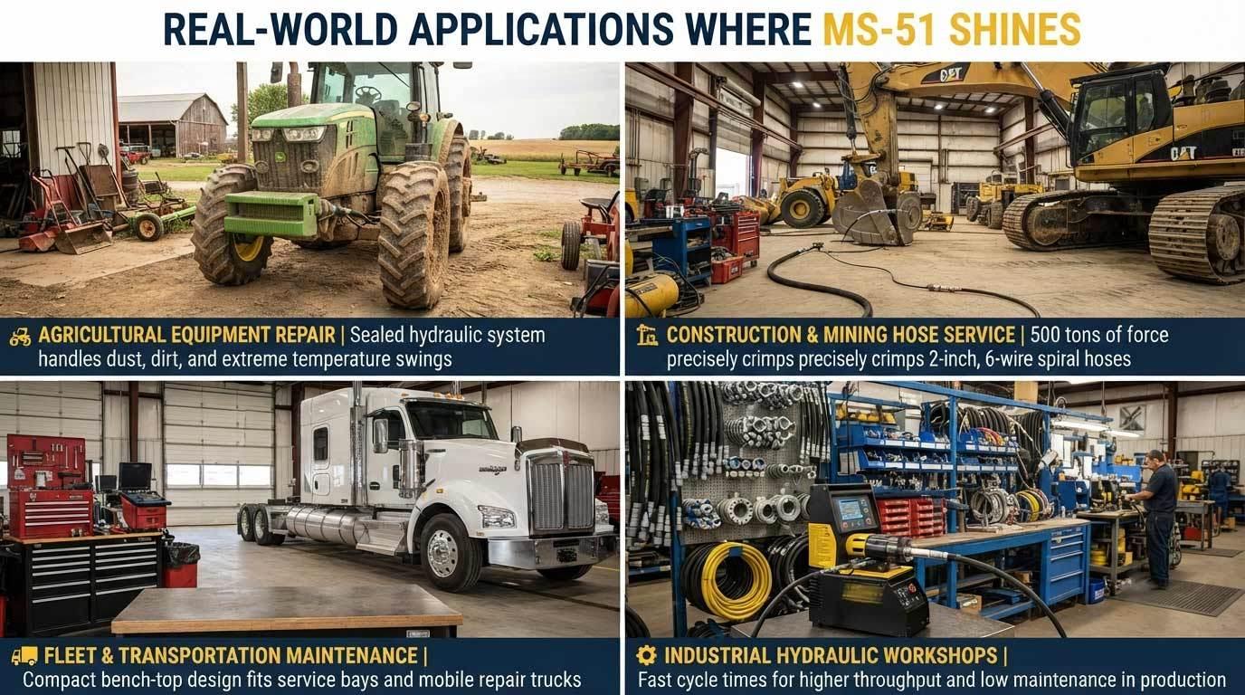 Real-World Applications Where MS-51 Shines